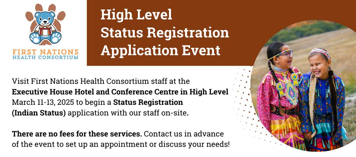 High Level Status Registration Application Event - First Nations Health ...