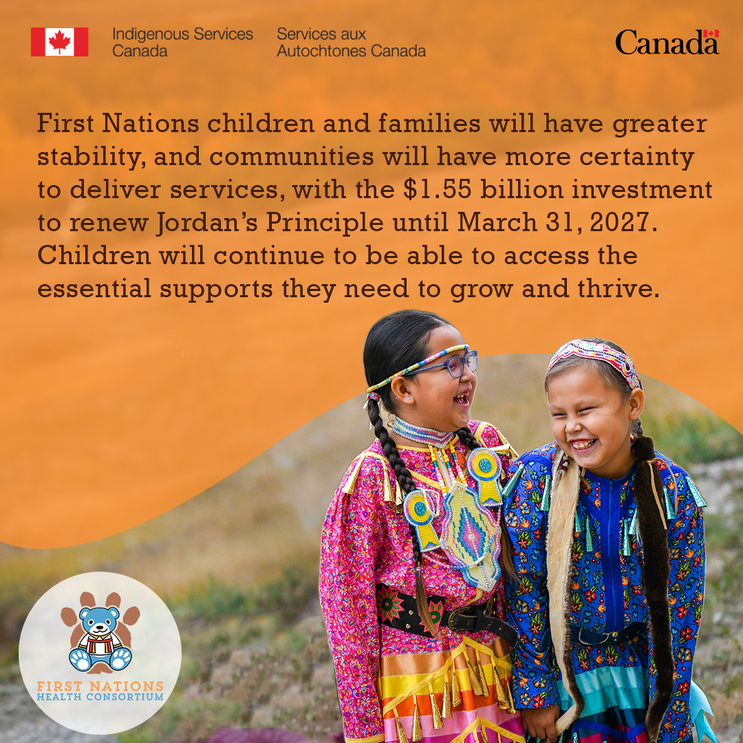 ISC renew Jordan's Principle until March 2027 - First Nations Health ...